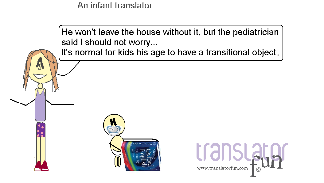 An infant translator: transitional objects | Translator Fun