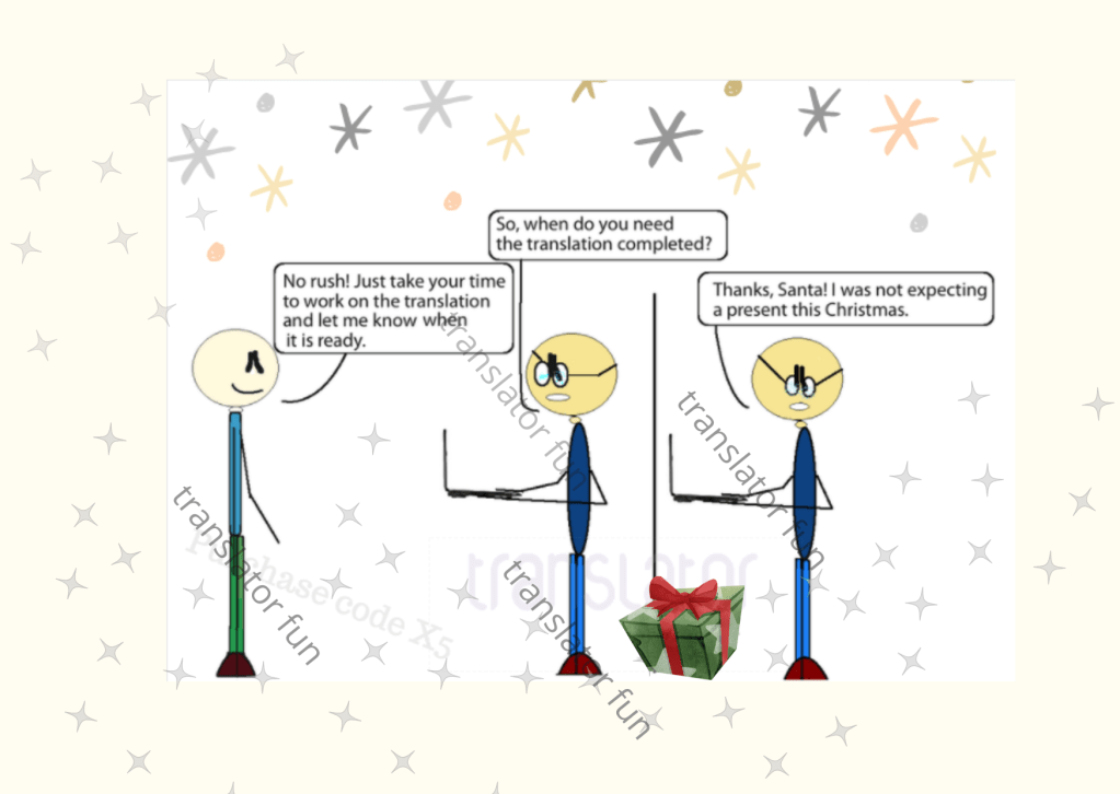 Merry Christmas, translator! | Translator Fun