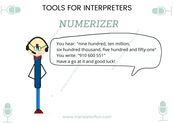 Tools for interpreters: Numerizer | Translator Fun